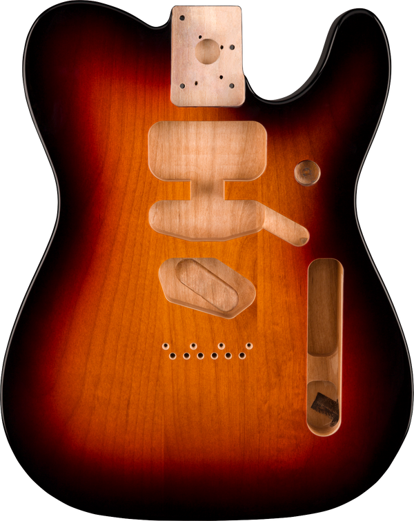 Fender Deluxe Series Telecaster SSH Alder Body Modern Bridge Mount, 3 ...