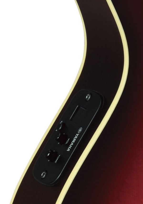 Yamaha APXT2 DRB APXT Series 3/4 Size Dark Red Burst 6 String RH Acous ...