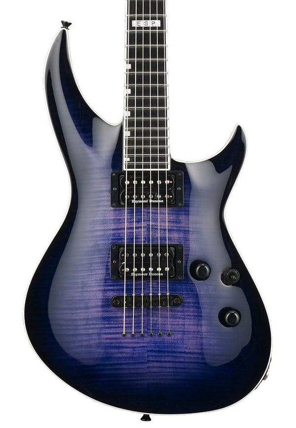 ESP Horizon III Electric 6 String Guitar Reindeer Blue - The Guitar World