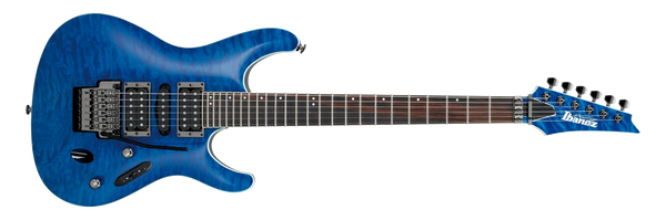 Ibanez S6570QNBL Prestige Series Electric Guitar - Natural Blue - The ...