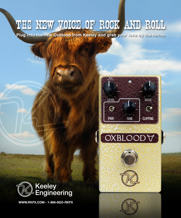 Keeley Ox Blood Overdrive Pedal - The Guitar World
